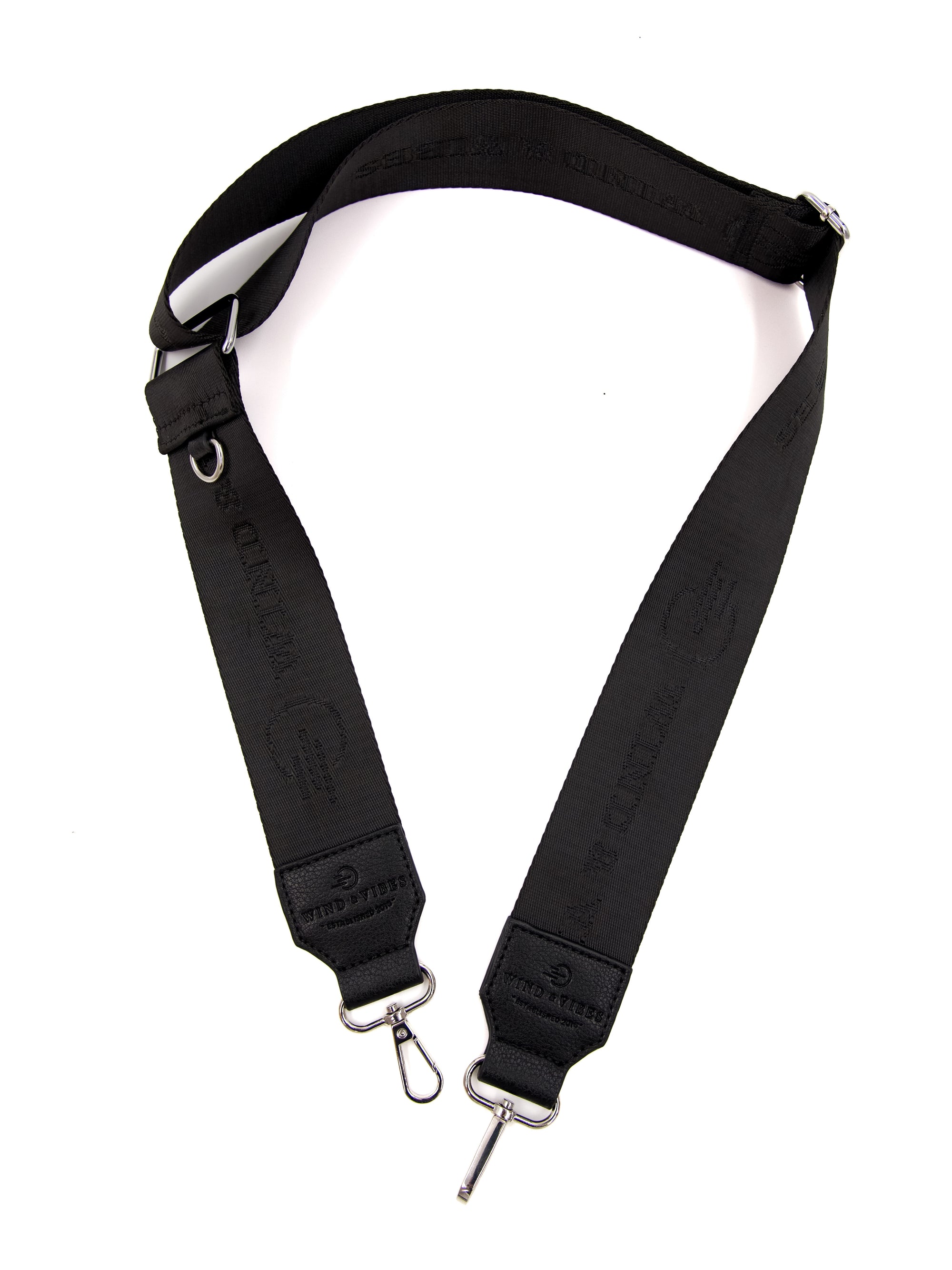 Hero Tragegurt Black/Silver - WIND & VIBES